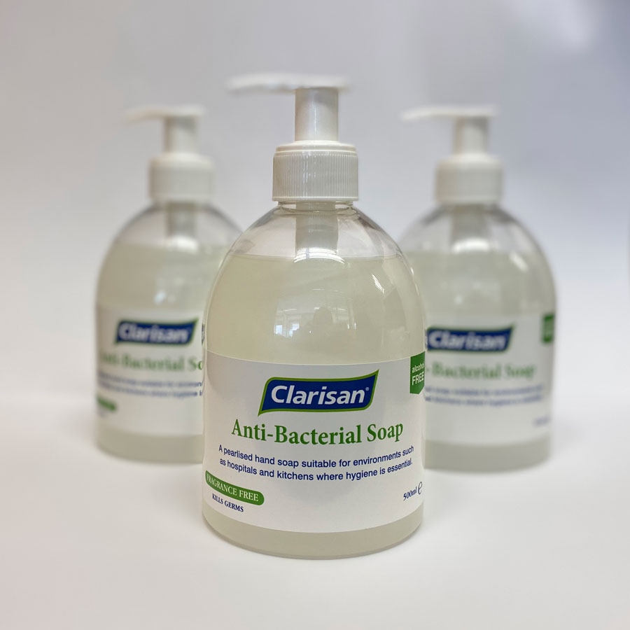 500ml Anti Bacterial Pearlised soap - Clarisan